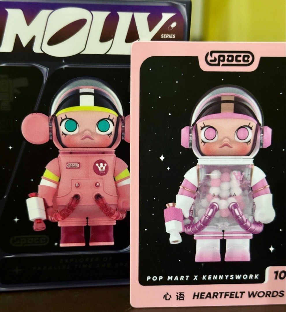 POP MART Words Mega Space Molly 100% Series v3 - Heartfelt, Toys ...