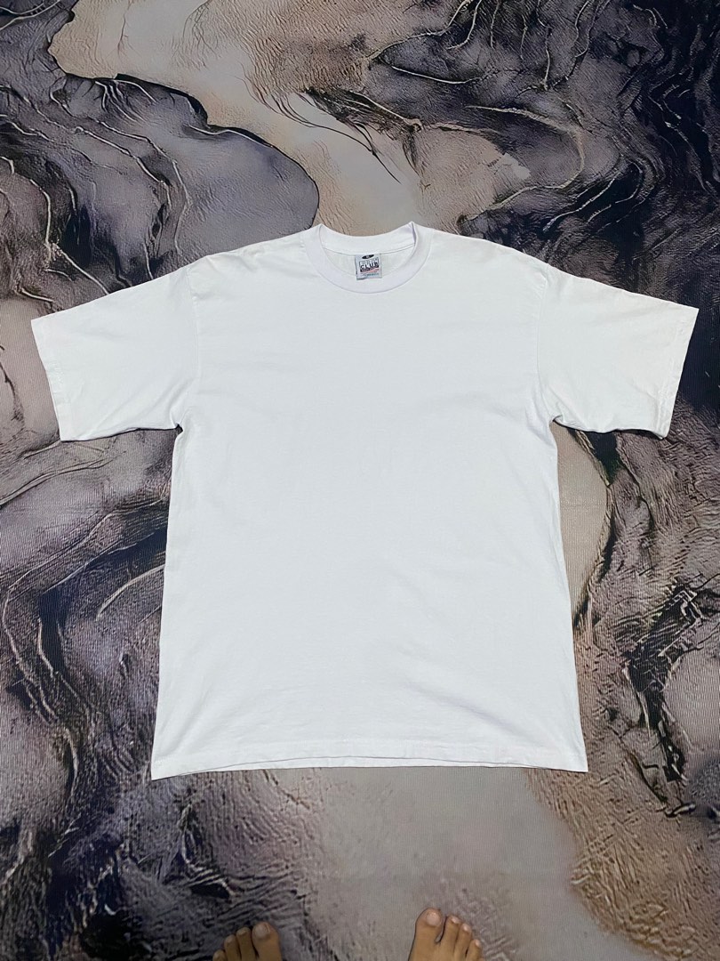 Pro Club Blank Tee Kaos Polos Pro Club Broken White / Shaka / Los ...