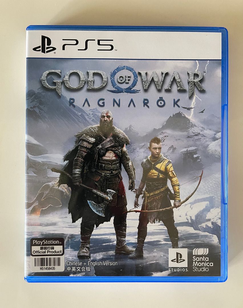 PS5 GOD OF WAR RAGNAROK 戰神 諸神黃昏 (code 未用), 電子遊戲, 電子遊戲, PlayStation ...