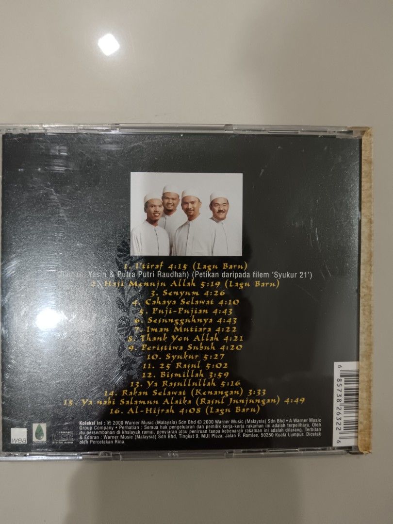 RAIHAN - Koleksi Nasyid Terbaik (2000) Warner Music, Hobbies & Toys ...