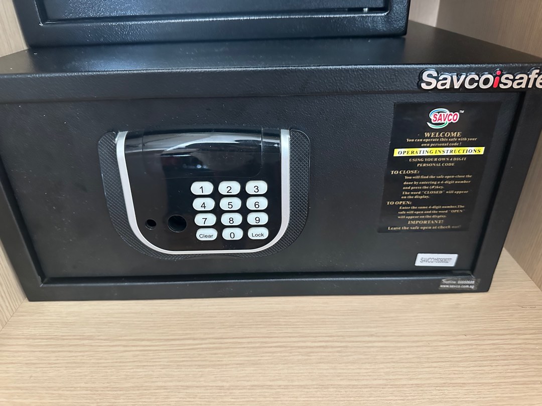 Savco Digital Safe, Furniture & Home Living, Security & Locks, Safe on ...
