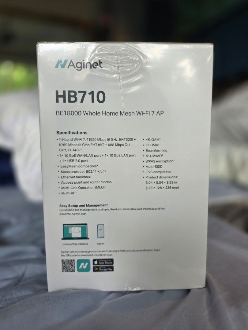 (Sealed) TP-Link Aginet Mesh Wi-Fi 7 AP, Computers & Tech, Parts ...