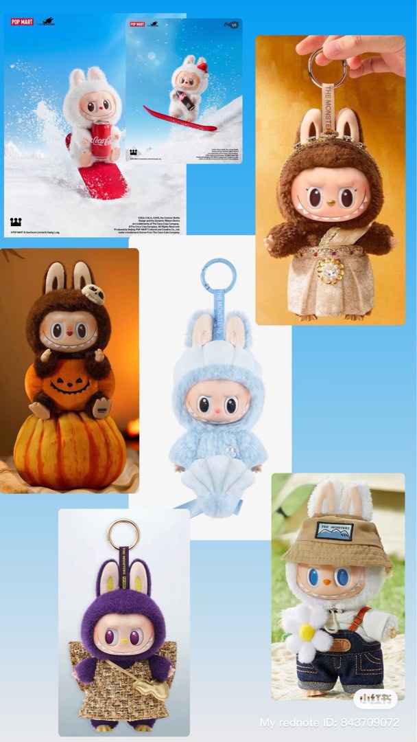 Special labubu set, Hobbies & Toys, Toys & Games on Carousell