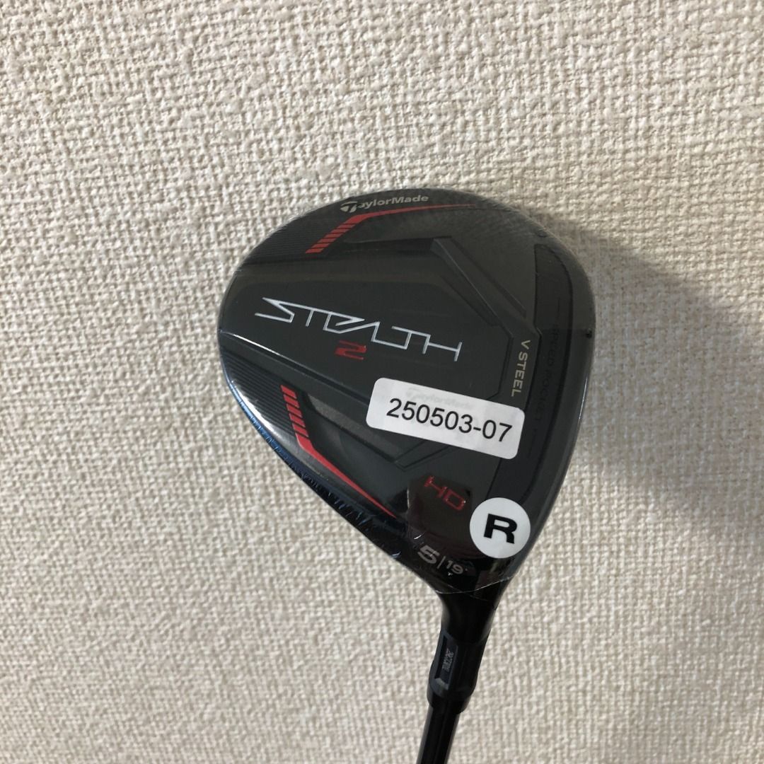 🇯🇵TaylorMade STEALTH2 HD Wood 5W with Head cover TENNSEI RED TM50 FlexR ...