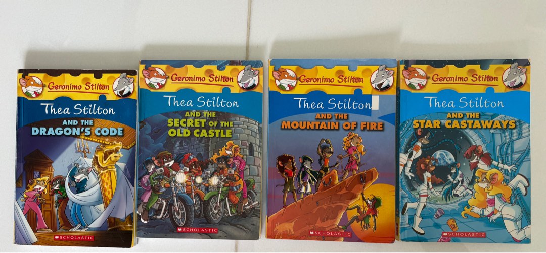 Thea Stilton Geronimo Stilton Book Set, Hobbies & Toys, Books ...