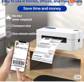 Xprinter Thermal Label Printer 420b w bluetooth, Computers & Tech ...