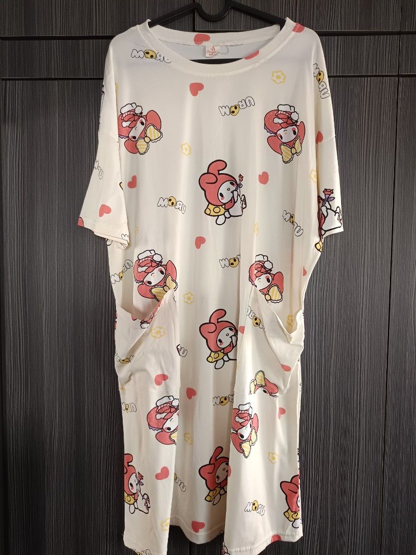 🌈TO BLESS 🌈 PRELUV My Melody Night Dress, Women's Fashion, Dresses & Sets, Dresses on Carousell