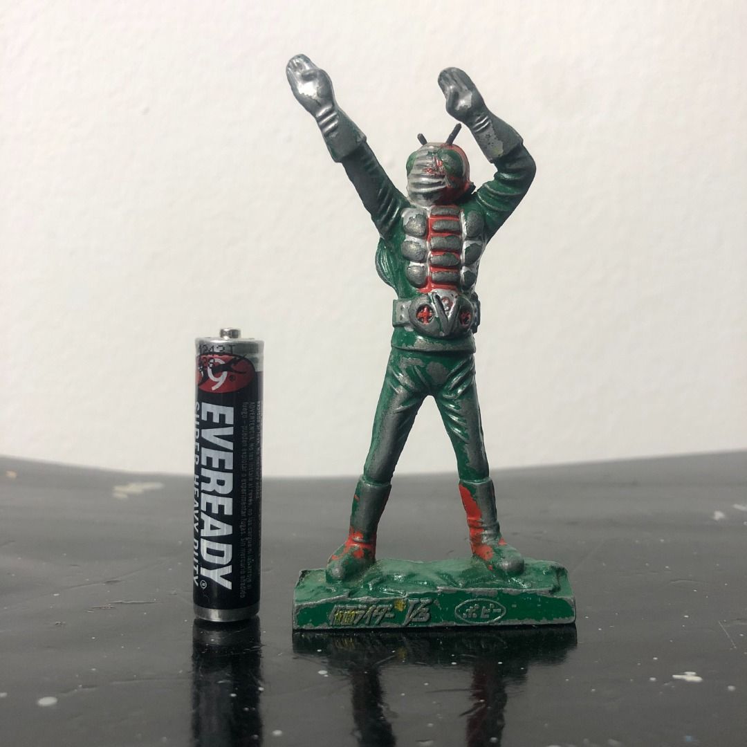 Vintage 1970s POPY Japan Kamen Rider / Masked Rider V3 Chogokin Figure ...