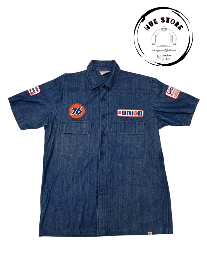 Vintage 76 Union Oil Shirt, Men's Fashion, Tops & Sets, Tshirts & Polo ...
