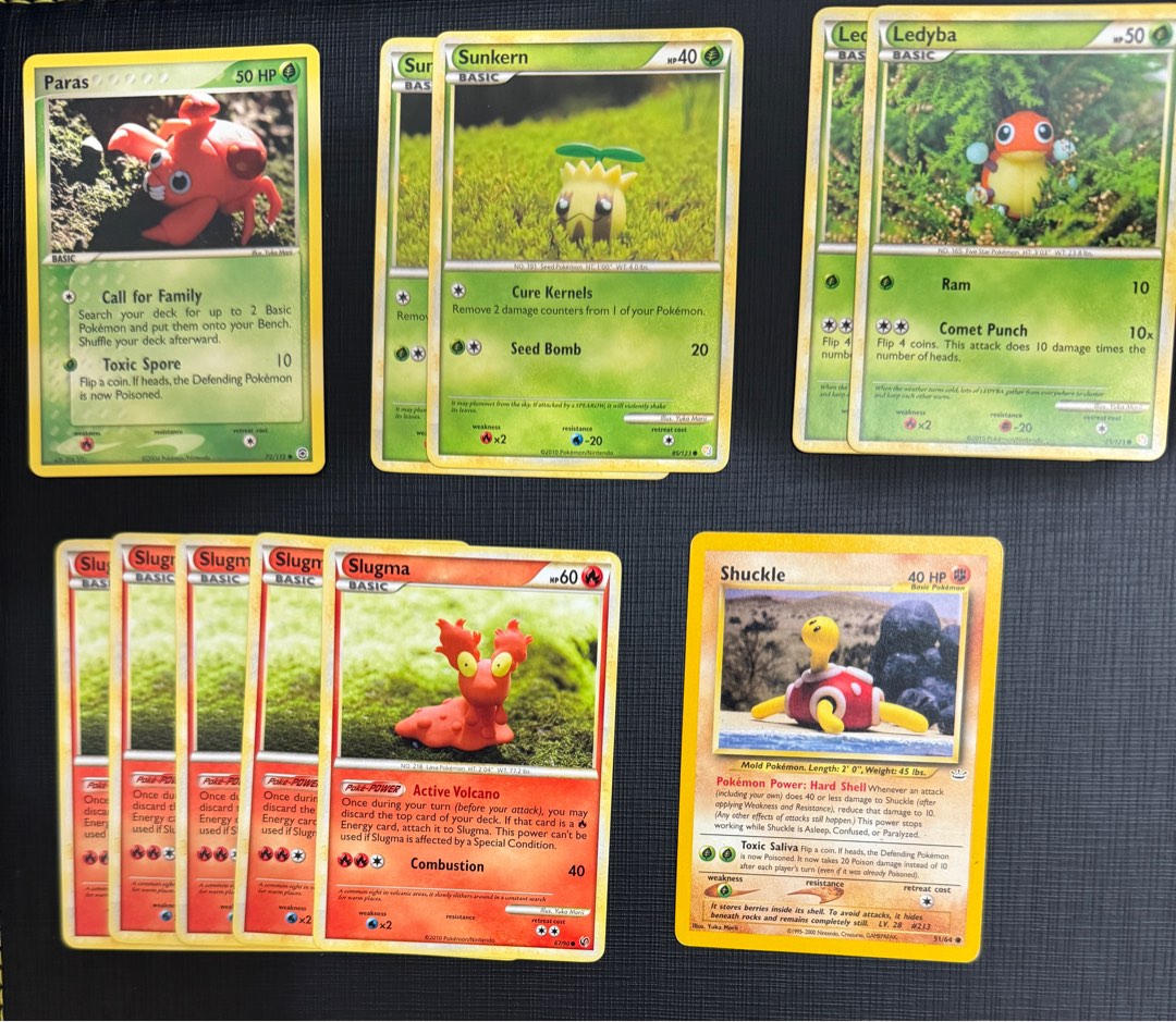 Yuka Mori - Paras, Sunkern, Ledyba, Slugma, Shuckle, Hobbies & Toys ...