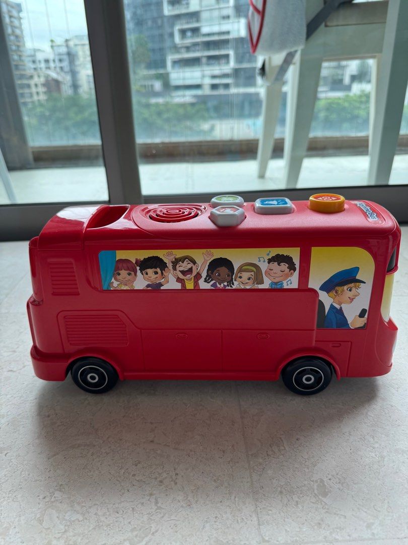VTech ABC School Bus Toy, Hobbies & Toys, Toys & Games on Carousell