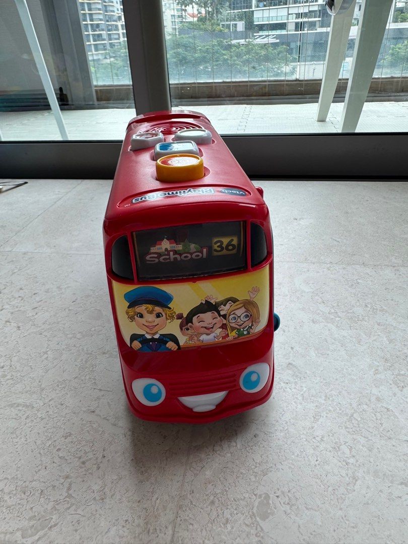 VTech ABC School Bus Toy, Hobbies & Toys, Toys & Games on Carousell