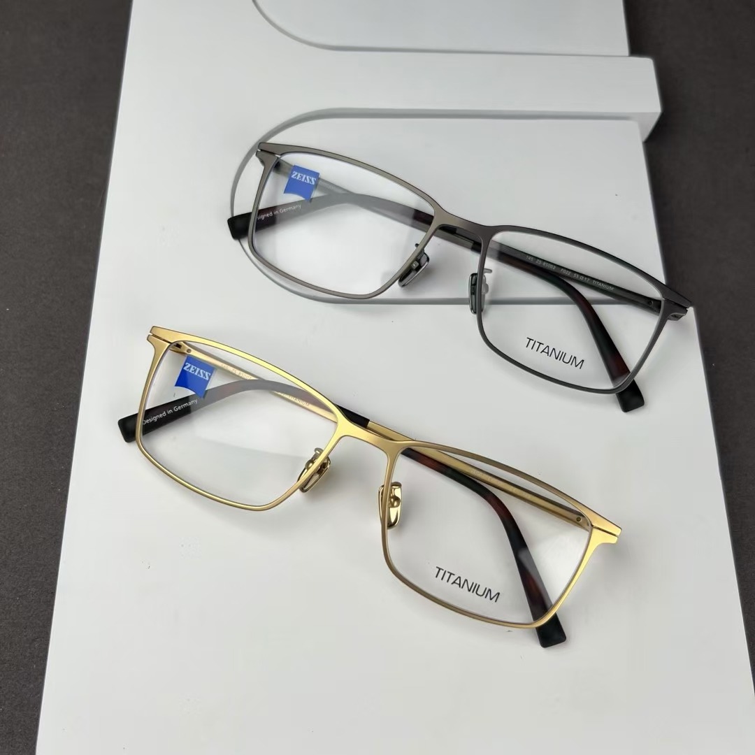 ZEISS ZS-85002 Pure Titanium Ultralight Prescription Eyeglass Frames ...