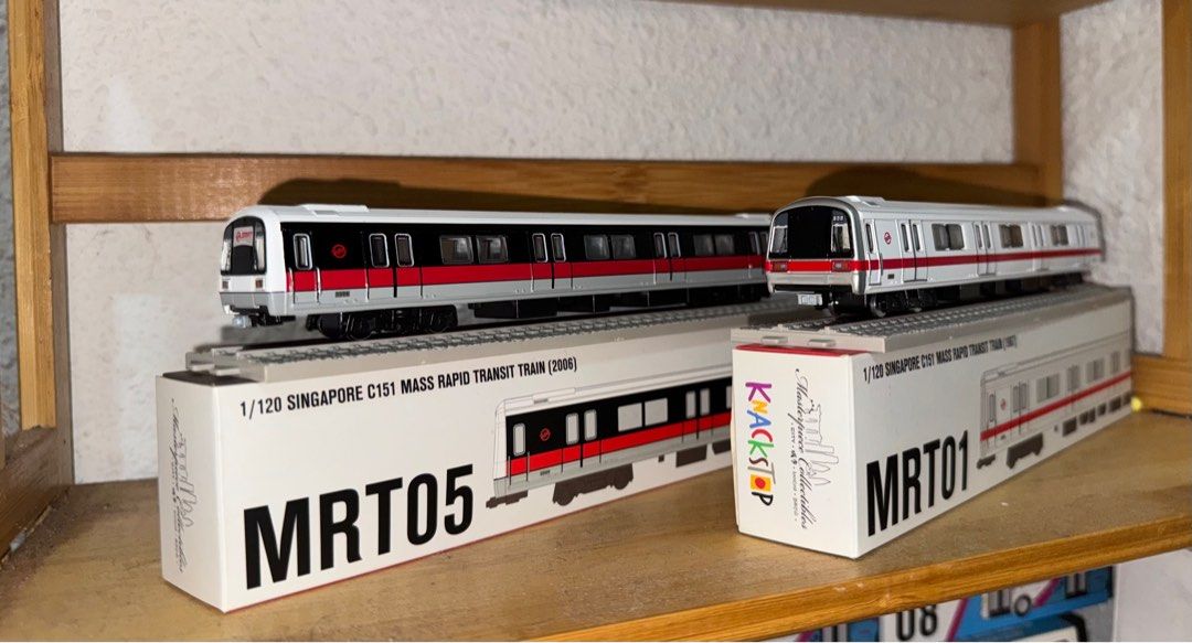 1/120 Singapore C151 MRT Model Trains, Hobbies & Toys, Toys & Games on ...
