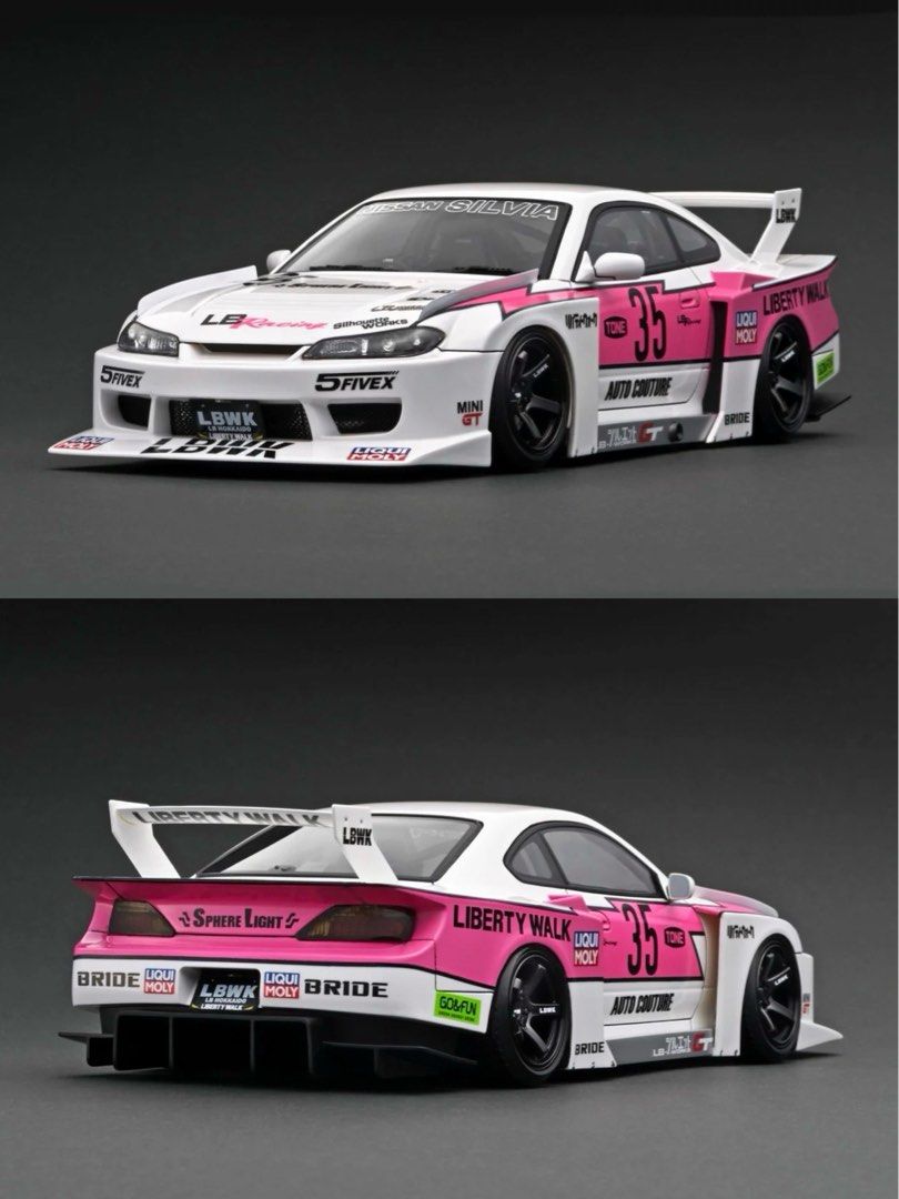 1/18 LBWK - Super Silhouette S15 SILVIA (Ignition Model), Hobbies ...
