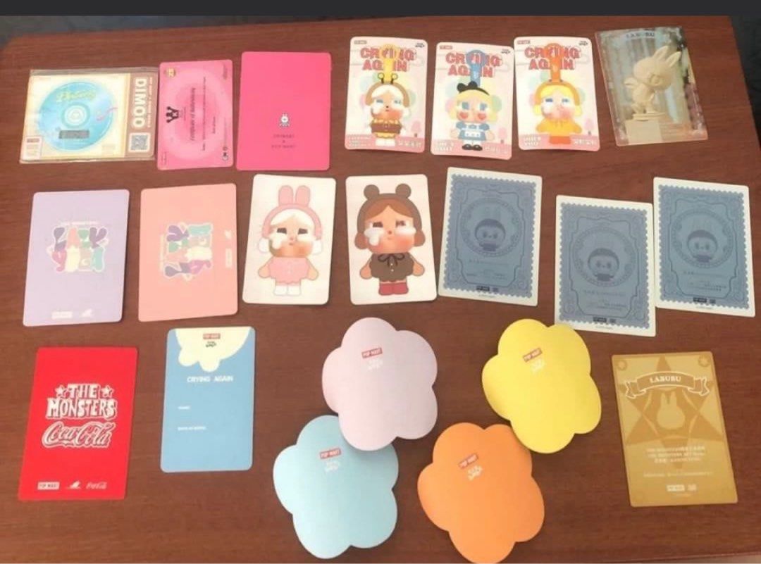 $3 EACH Pop Mart dimoo the power puff girl crybaby labubu the monsters ...