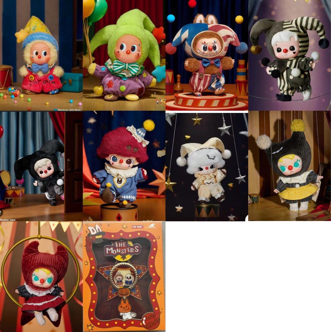 9 designs set Why so serious? Twinkle twinkle secret labubu Dimoo ...