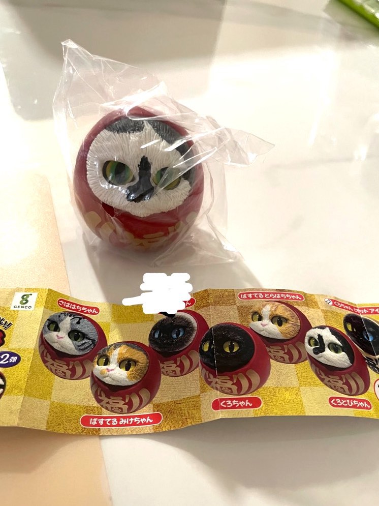 貓達摩 扭蛋 新年 第2彈 日版 黑白色 neko genco capsule toy cats 現貨, 興趣及遊戲, 玩具 & 遊戲類 ...