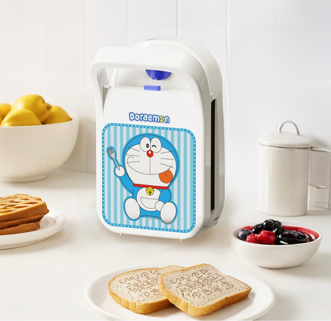 韓國 Bofriends doraemon toast timer bread maker 記憶麵包機 多啦A夢 叮噹 多士爐 多款, 家庭 ...