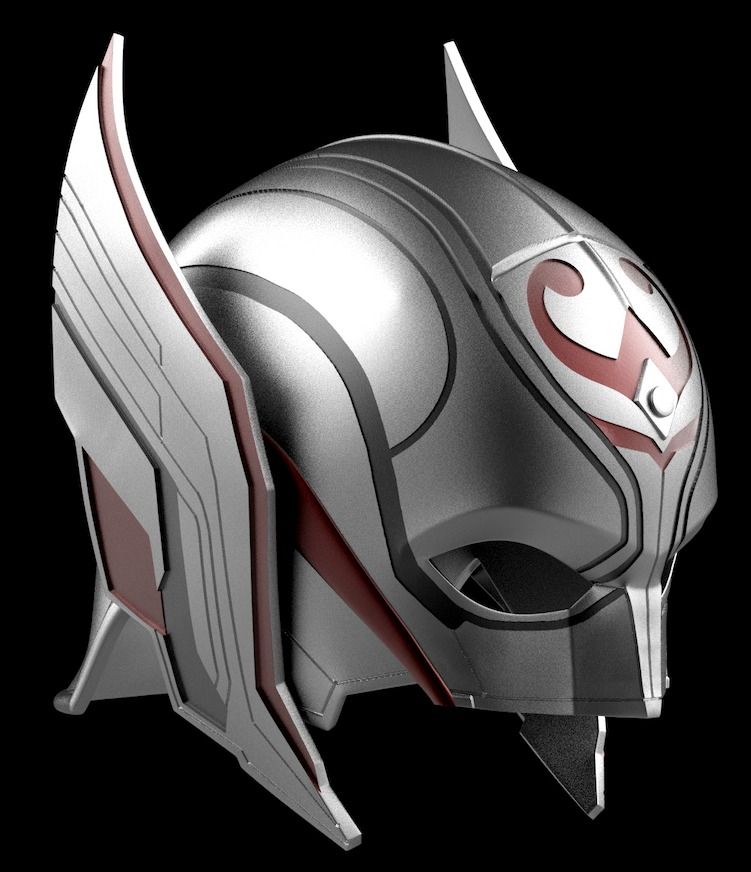 ⚡👑 Lady Thor Helmet 👑⚡, Hobbies & Toys, Toys & Games on Carousell
