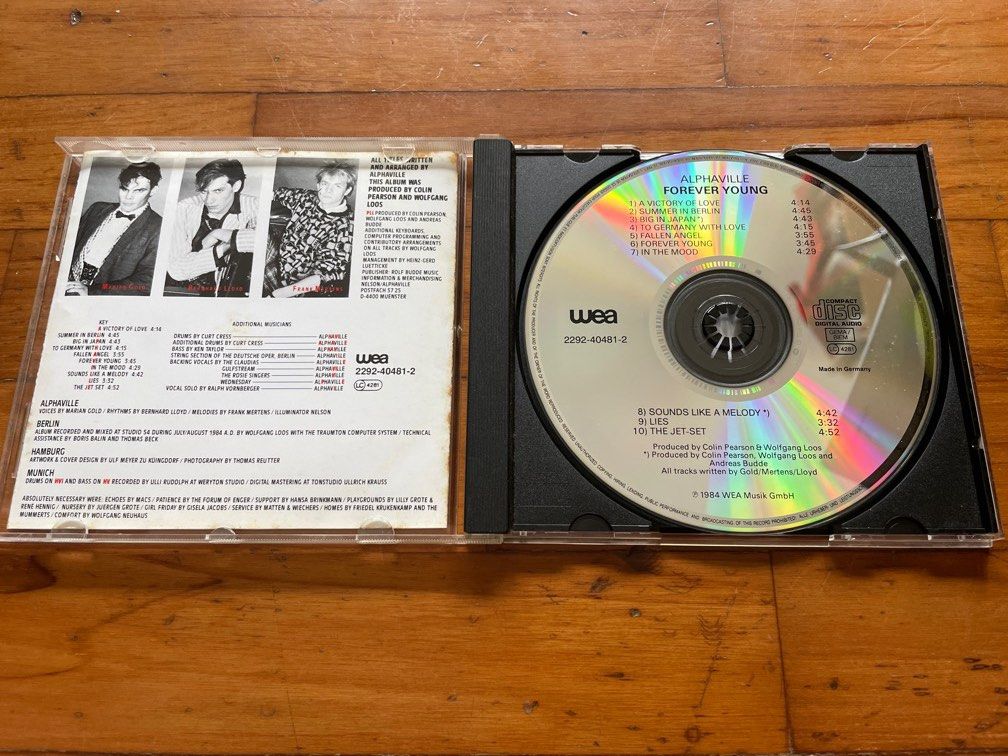 Alphaville Forever Young CD, Hobbies & Toys, Music & Media, CDs & DVDs on Carousell