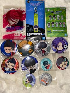 OFFICIAL AUTHENTIC BLUE LOCK MERCH NAGI REO CHIGIRI KUNIGAMI SHIDOU SAE ...