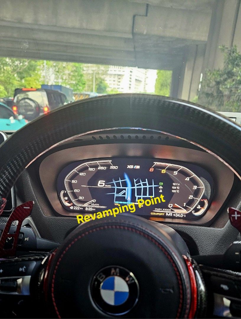 BMW Digital Cluster Meter (Digital Cockpit) E70, E90, F30, F10, F01 ...