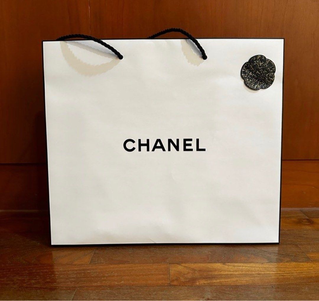 Chanel Paper Shopping Bag, Luxury, Accessories on Carousell