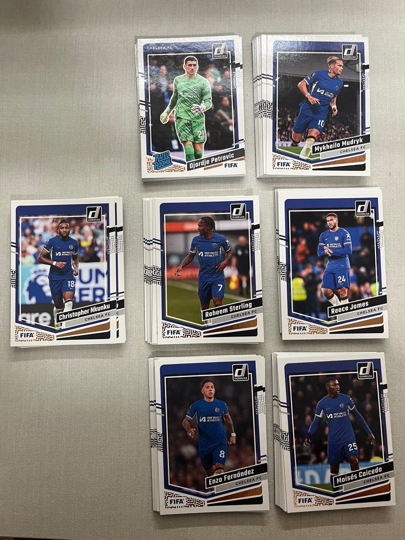 Chelsea FC Soccer Trading Cards - Various Sets, Hobbies & Toys ...