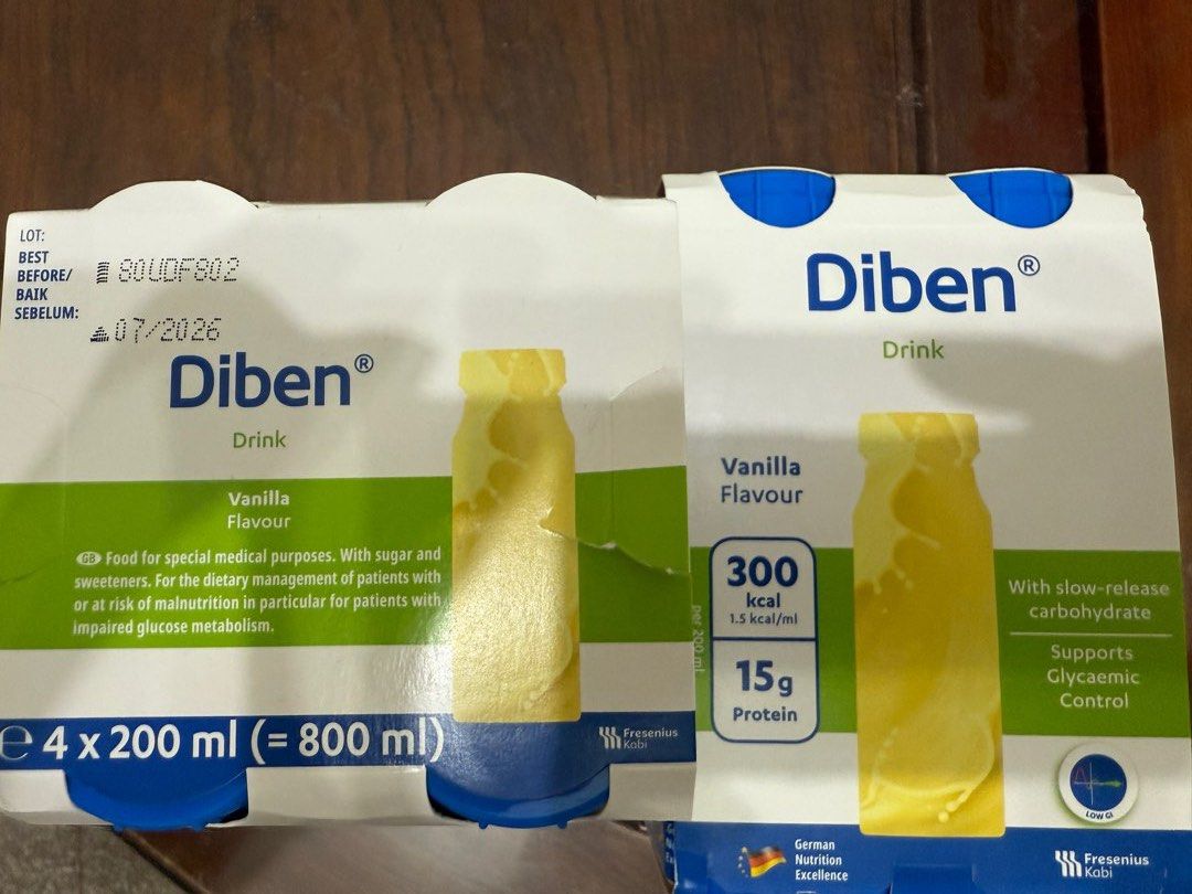 Diben Vanilla Flavour Nutritional Drink, Food & Drinks, Beverages on ...
