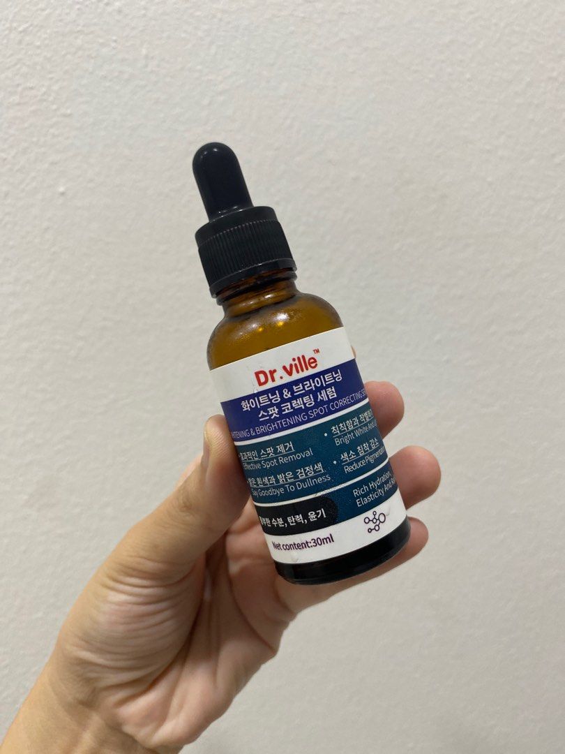 Dr. Ville Whitening & Brightening Spot Correcting Serum, Beauty ...