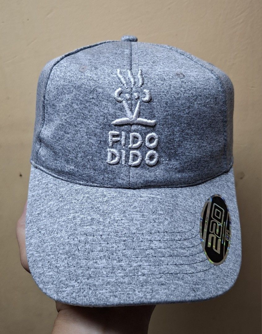 Fido Dido 7-Up Gray Cap, Men's Fashion, Watches & Accessories, Caps ...