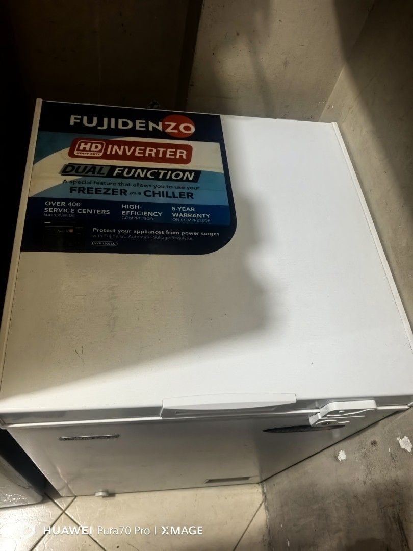 Fujidenzo HD Inverter Dual Function Chest Freezer, TV & Home Appliances ...