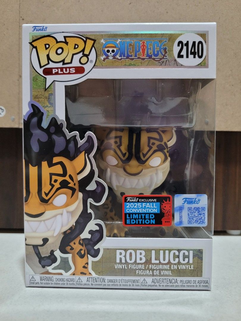 Funko Pop! Plus Rob Lucci (Human Beast Form) #2140 — 2025 Fall ...