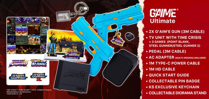 G’AIM’E: Plug & Play TIME CRISIS Gun for Modern TVs (GAIME), Video ...