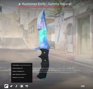 CS2 Skeleton Knife Doppler P4, Video Gaming, Gaming Accessories, In ...