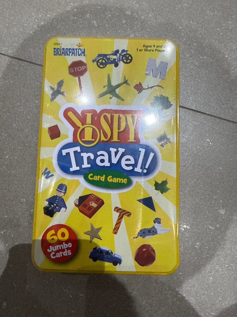 I Spy Travel Card Game, Hobbies & Toys, Toys & Games on Carousell