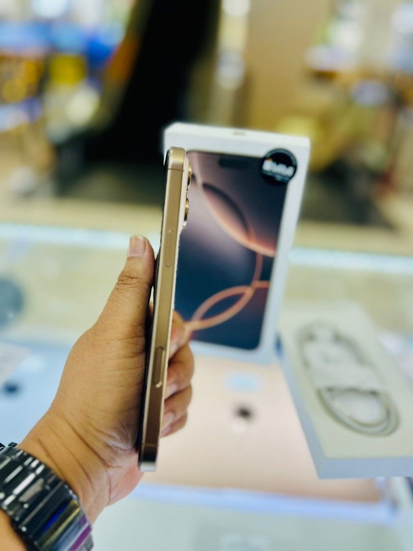 iPhone 16 Pro Max 256GB Desert Blibli BH 99% Garansi sd April 2026 ...