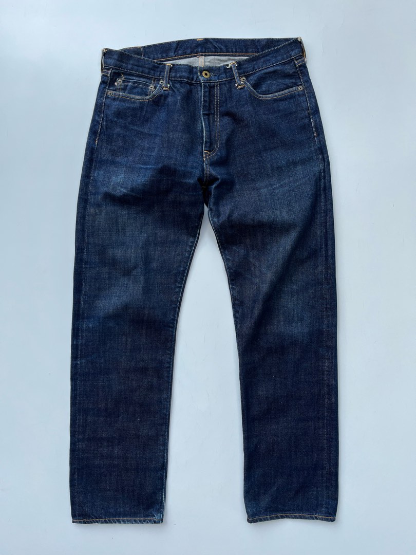 Japan blue jeans selvedge, Men's Fashion, Bottoms, Jeans on Carousell