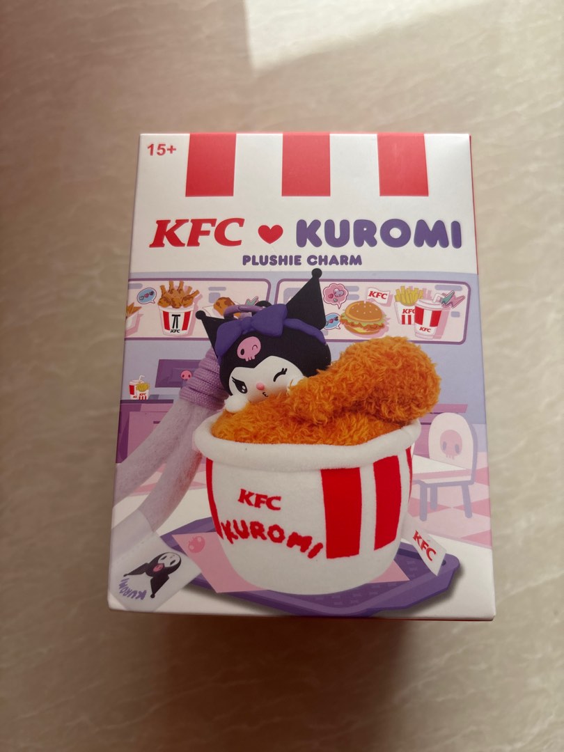 KFC x Kuromi Plushie Charm (cheapest in carousel), Hobbies & Toys, Toys ...