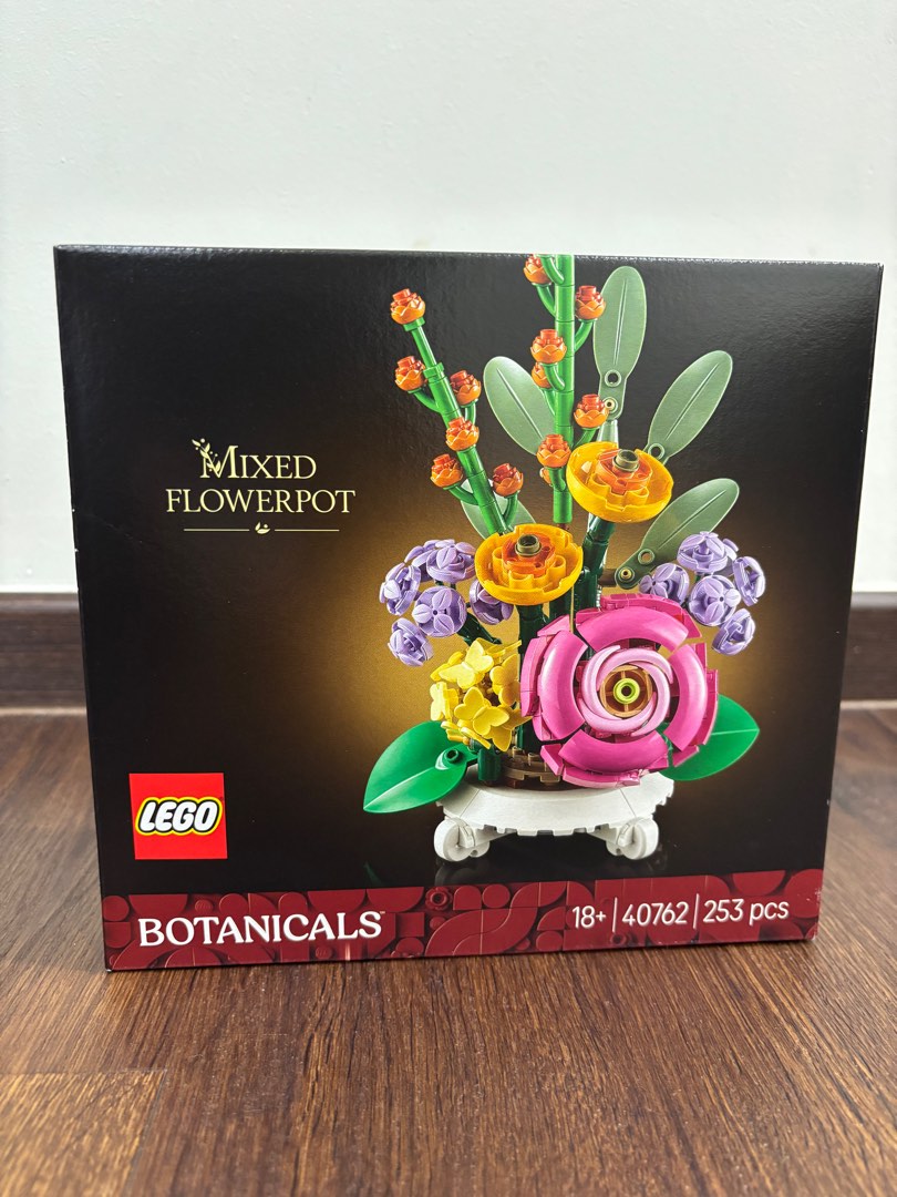LEGO Botanicals Mixed Flowerpot Set 40672, Hobbies & Toys, Toys & Games ...