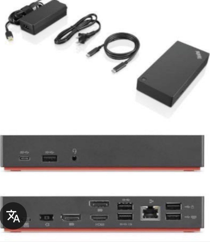 Lenovo ThinkPad USB-C Dock Gen 2 (40as), Computers & Tech, Parts ...