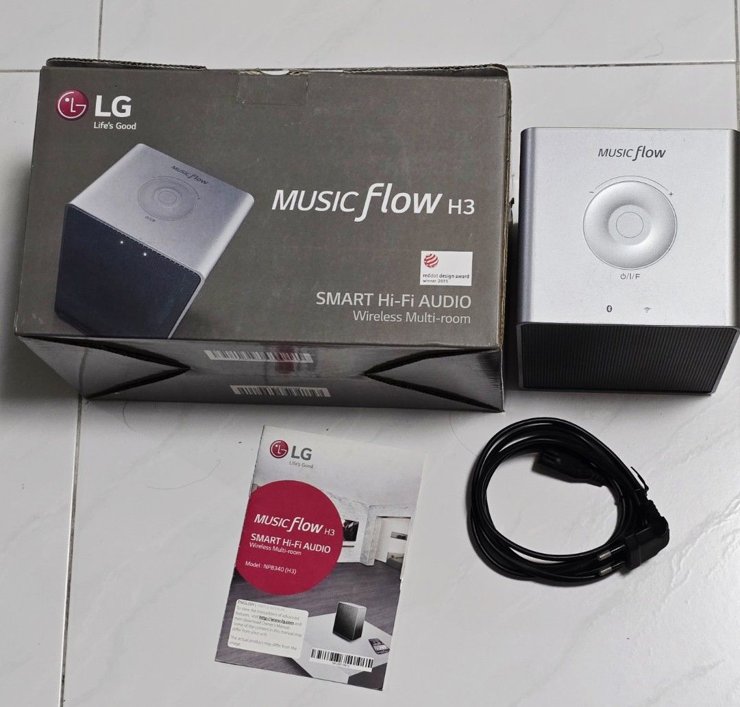 LG Music Flow H3 Wireless Multi-room Audio Speaker NP8340, Audio ...