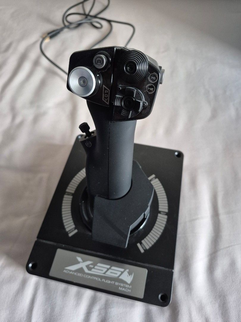 Logitech G X56 HOTAS RGB Throttle and Stick Controller, Video Gaming ...