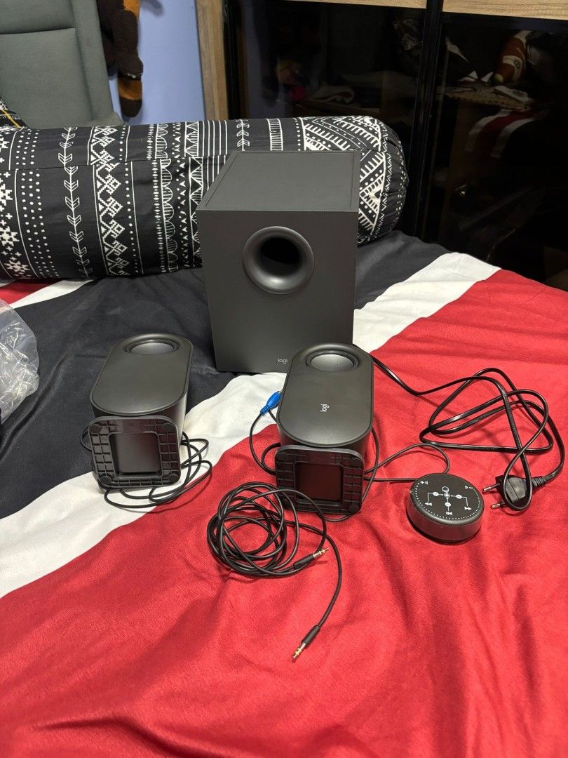 Logitech Z407 2.1 Speakers with Subwoofer, Audio, Soundbars, Speakers ...