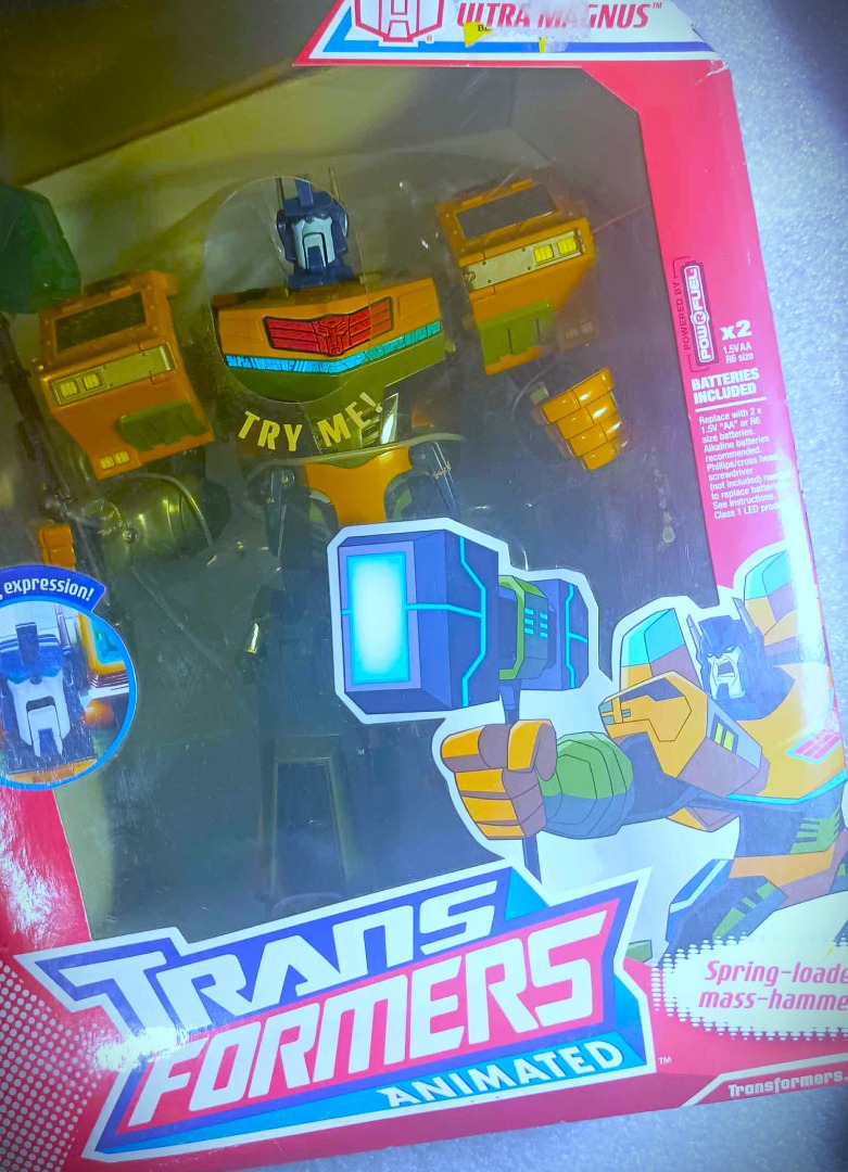 MISB ANIMATED ULTRAMAGNUS Hasbro Leader Class Decepticon Transformers ...