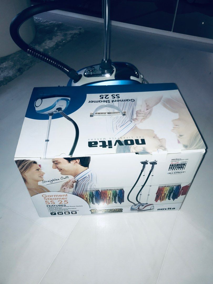 Novita Garment Steamer, TV & Home Appliances, Irons & Steamers on Carousell