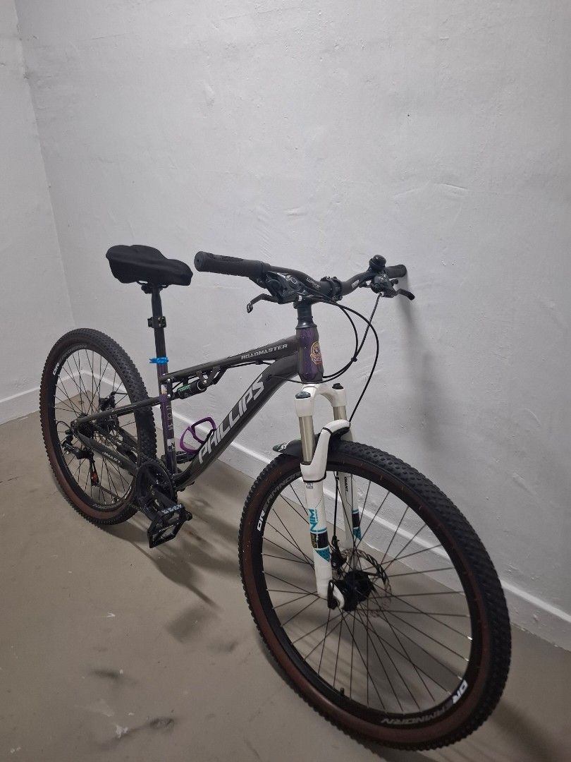Philips Full Suspension XC MTB (Slightly nego), Sports Equipment ...
