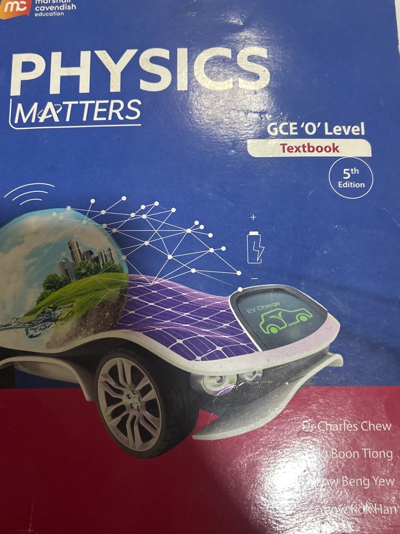 Physics Matters GCE 'O' Level Textbook 5th Edition, Hobbies & Toys ...