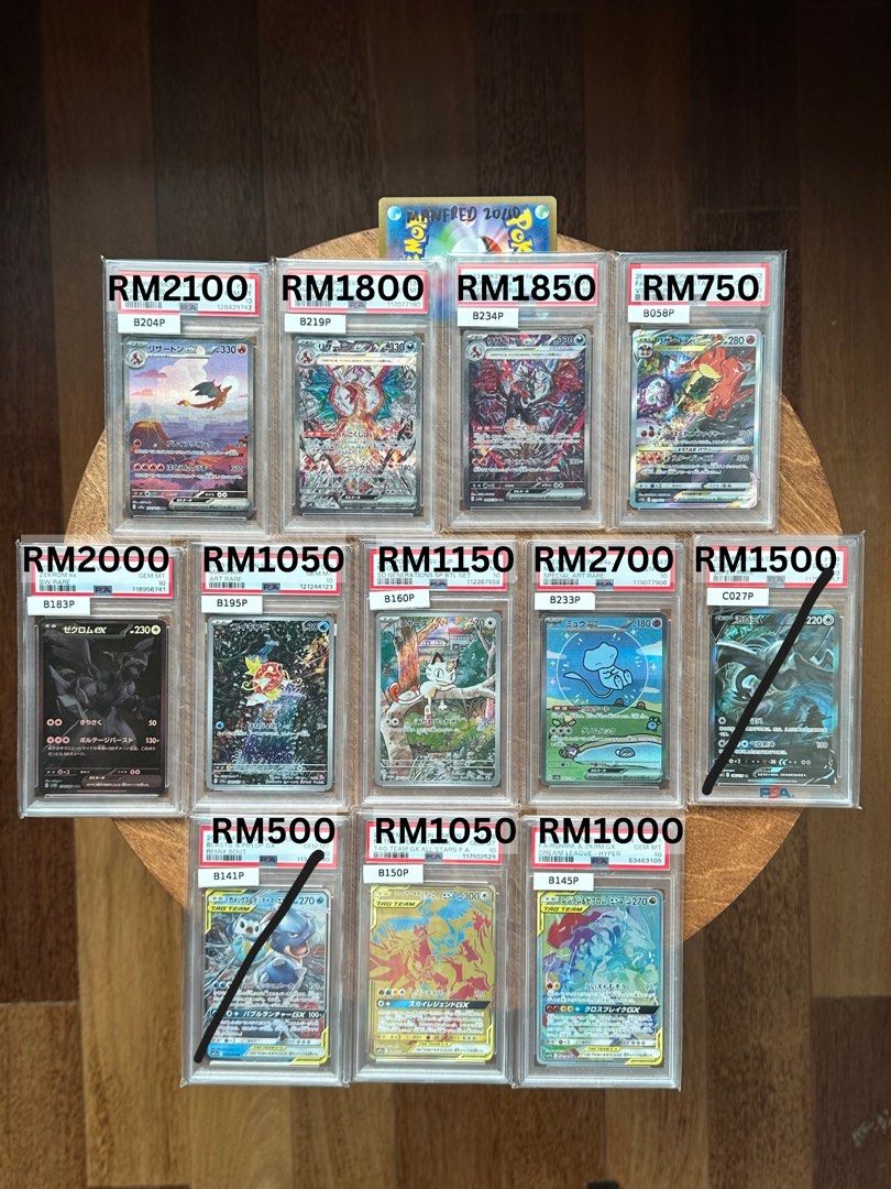 Pokemon Cards | Japanese PSA 10 - Lot #9, Hobbies & Toys, Toys & Games ...